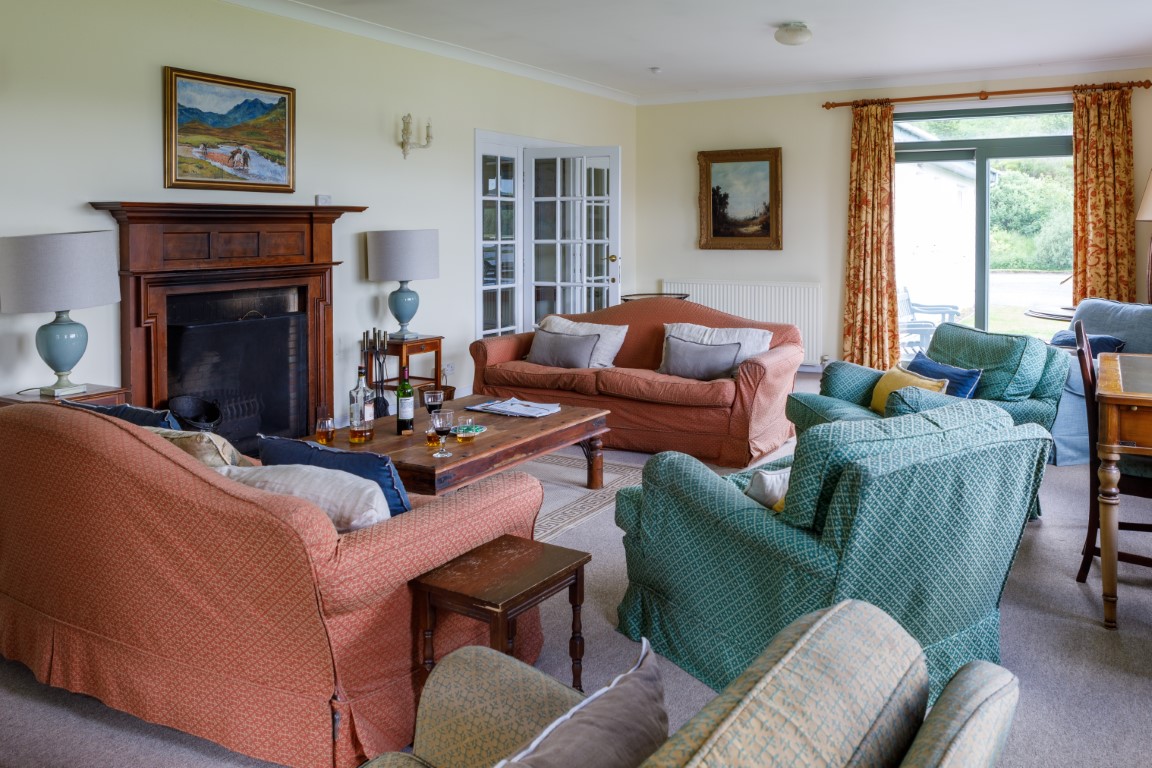 Drawing Room - Benmore Lodge Assynt Sutherland