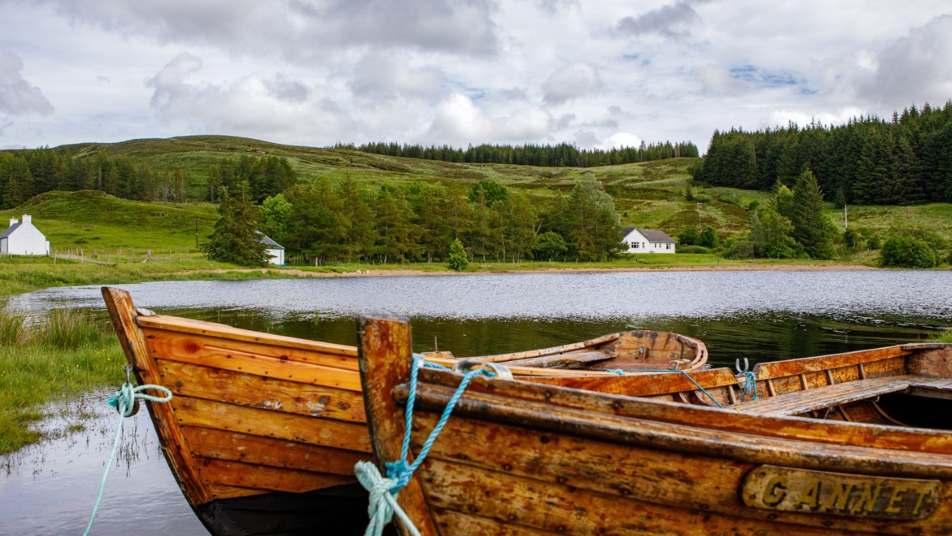 Location - Benmore Lodge Assynt Sutherland