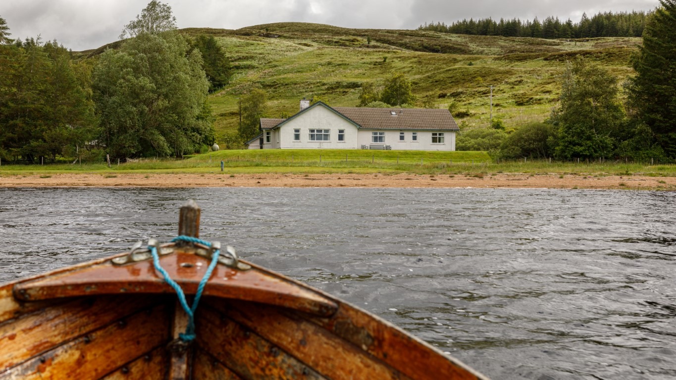 Outside - Benmore Lodge Assynt Sutherland